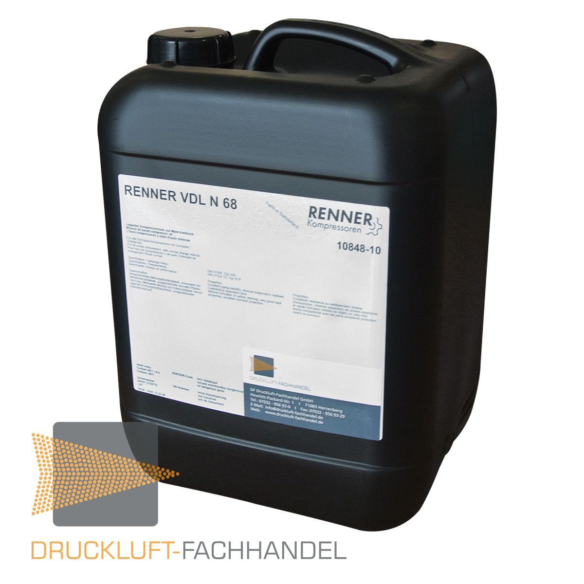 Kompressor Öl - Spezial Öl | DF Druckluft-Fachhandel