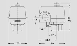 Condor Druckschalter Typ MDR 4S/6-EA G1/2 | 212591