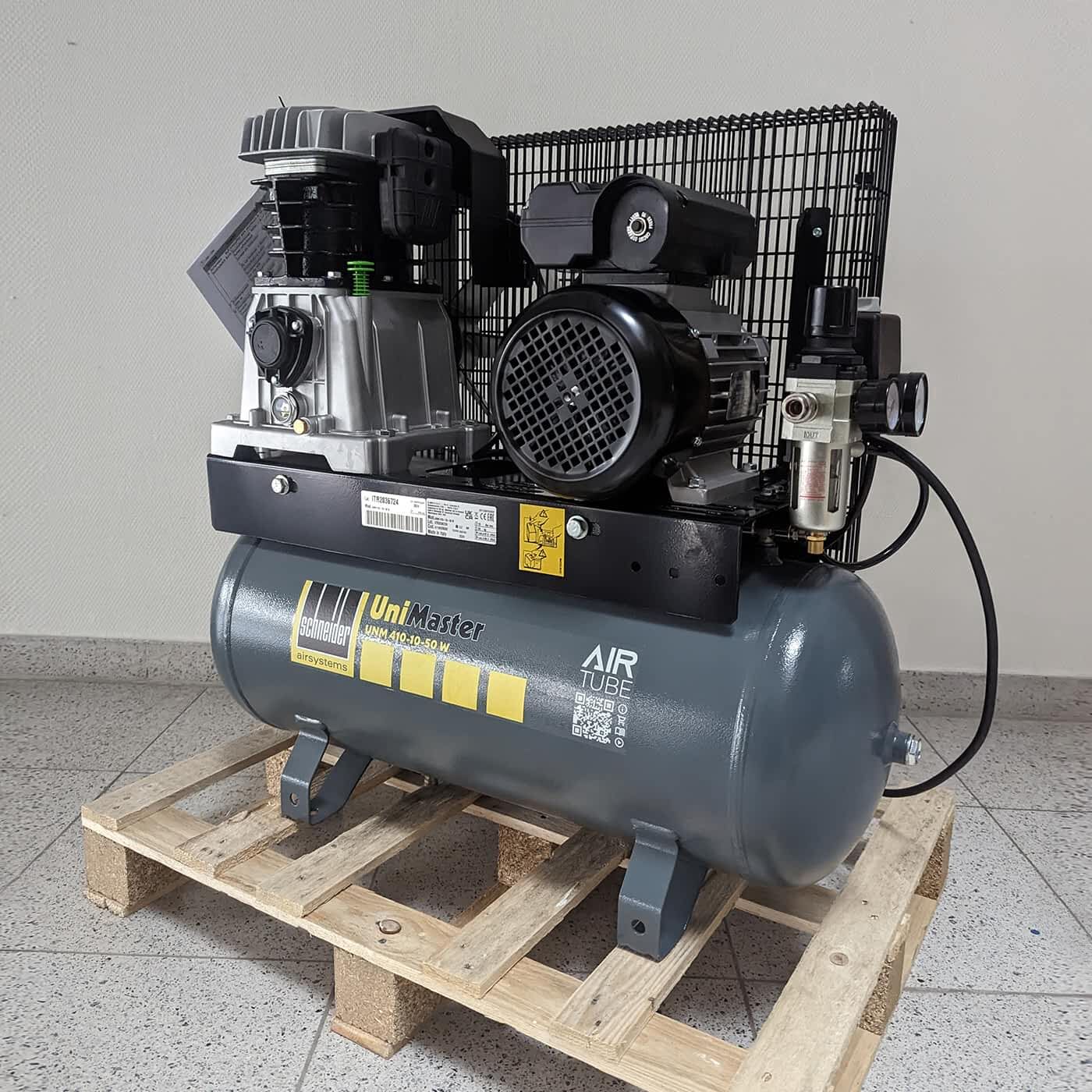 AUSSTELLER Schneider-Kompressor UNM 410-10-50 W 4116028092 Neues Modell ...