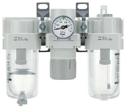 Unité de maintenance modulaire SMC AC30-F03C-SV-A | Air Comprimé Shop