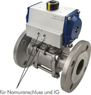 Pneumatische Kugelhähne - Ihr Kugelhahn I DF Druckluft-Fachhandel